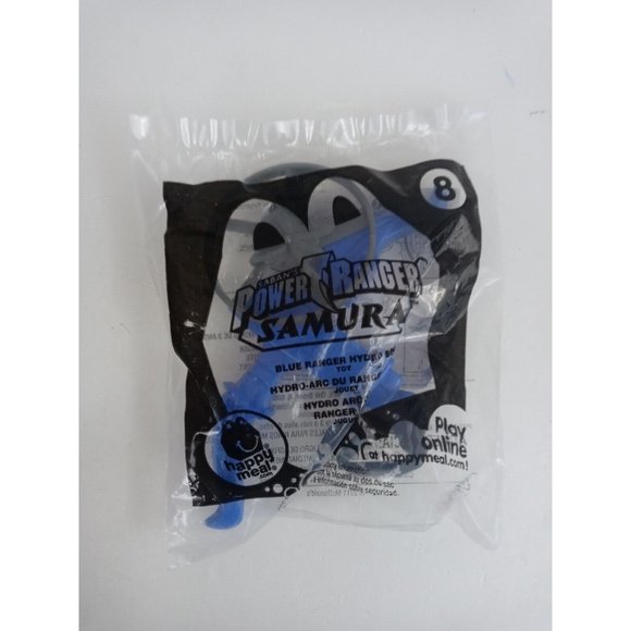 Toys | New 211 Mcdonalds Happy Meal 8 Power Ranger Samurai Blue Hanger ...